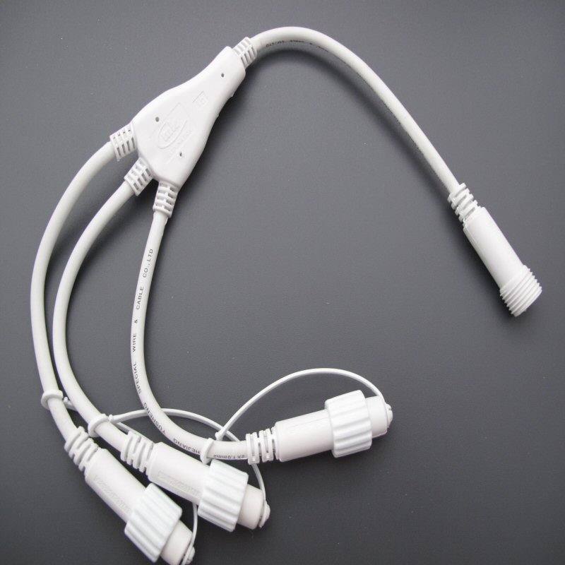 MK 001-126 Verteiler 3er IP67 Weiss QuickFix Aussen